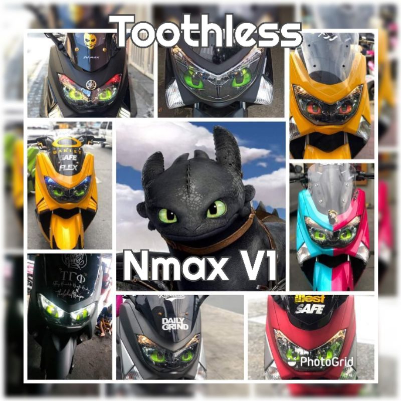 YAMAHA NMAX V1 TOOHLESS/transparent BUY 1 GET 1 FREE | Shopee Philippines