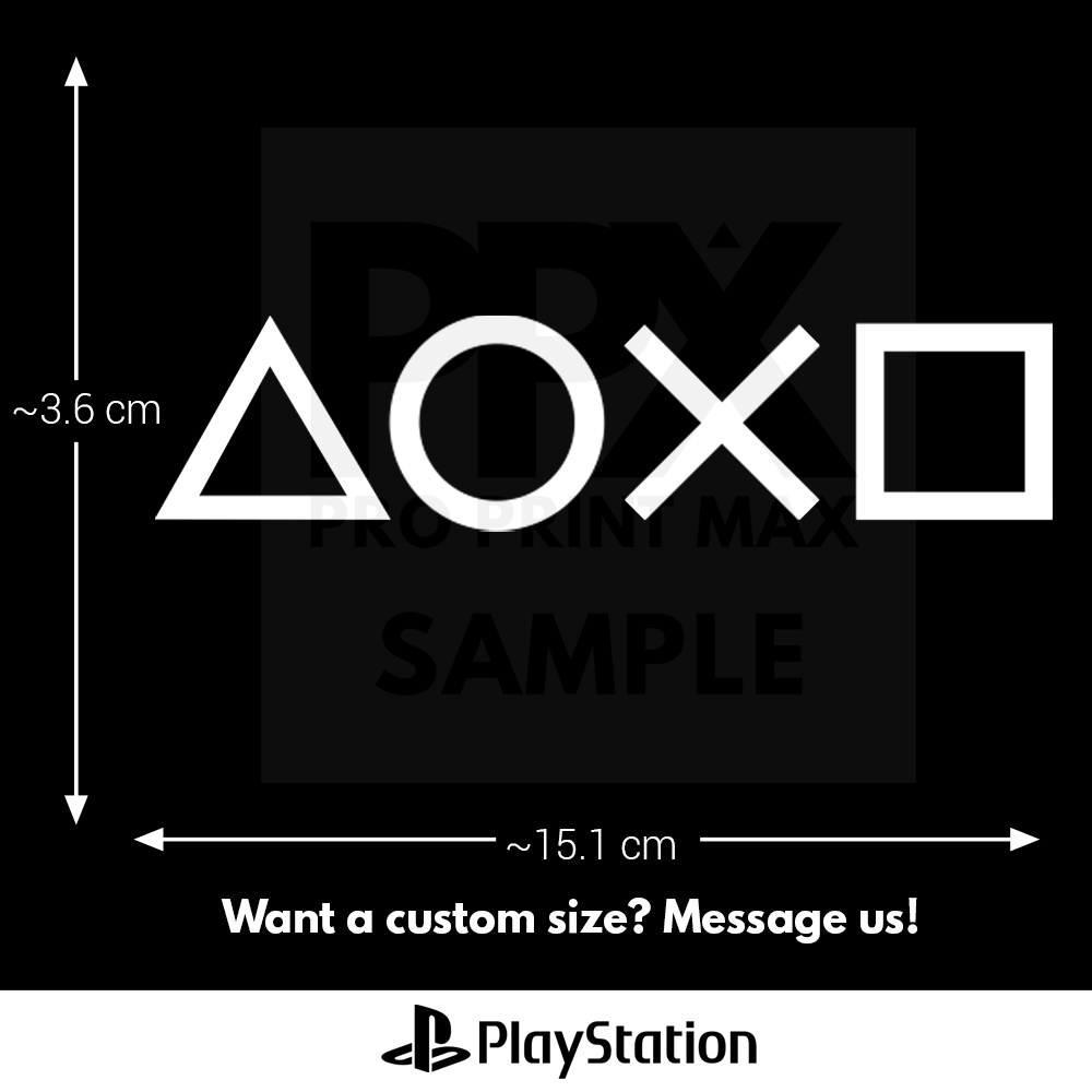 Playstation sticker decal car outdoor sticker | Shopee Philippines