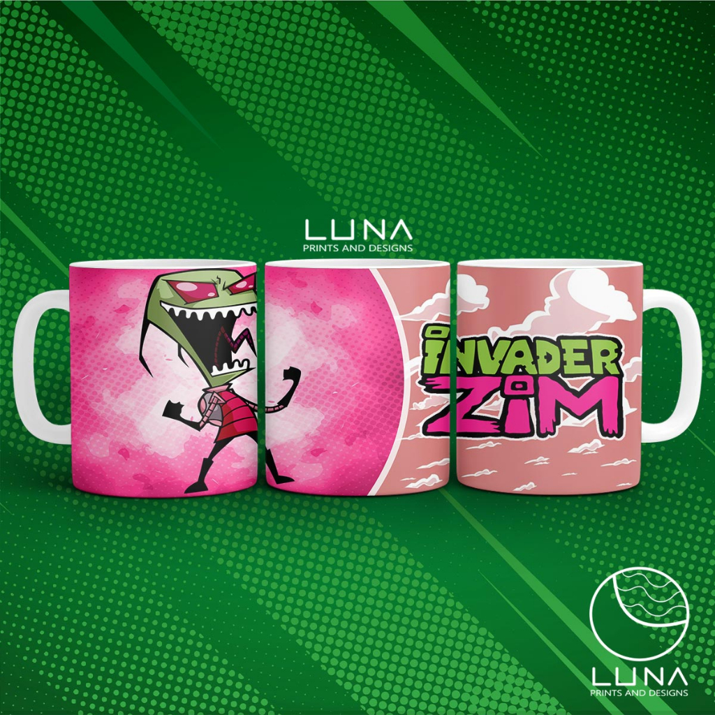 Invader Zim Mug Collection - The Luna Merch | Shopee Philippines
