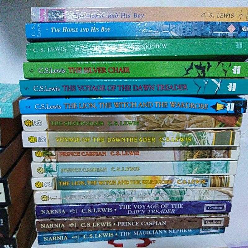 The Chronicles of Narnia by CS Lewis mmpb Secondhand per piece | Shopee ...