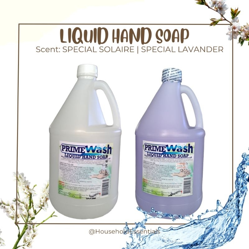 Liquid Hand Soap 1 Gallon/3.7liters | Shopee Philippines