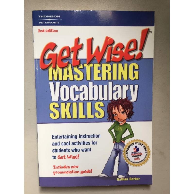 Get Wise!Mastering vocabulary skills(softcover) | Shopee Philippines