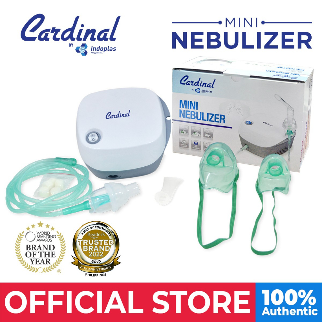 Indoplas Cardinal Mini Nebulizer - Japan Quality | Shopee Philippines
