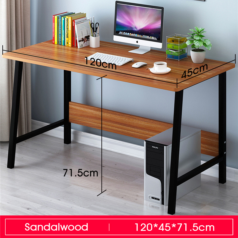 Study Table With Drawer Computer desk desktop home desk bookcase ...