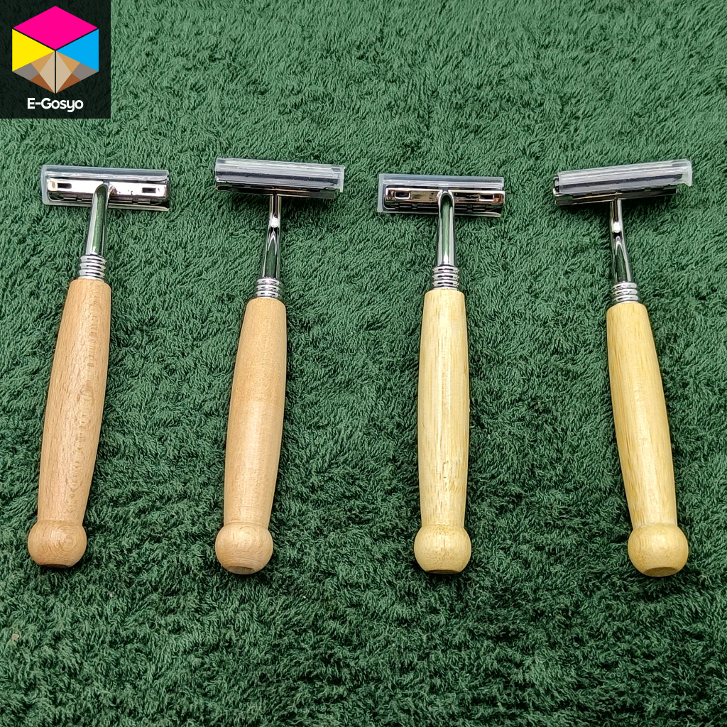 1 pc Wooden Razor Plain with Box | Shopee Philippines