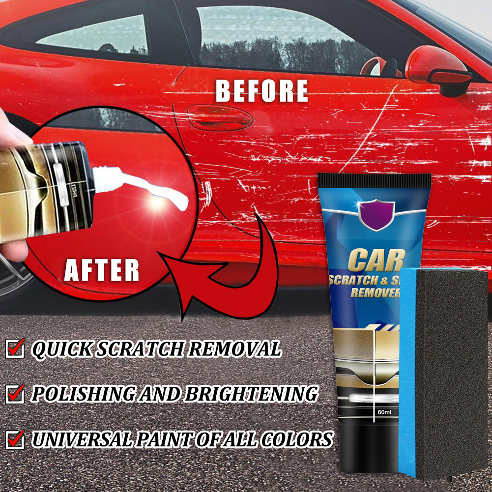 North Moon Car paint scratch remover body compound paste scratch repair ...
