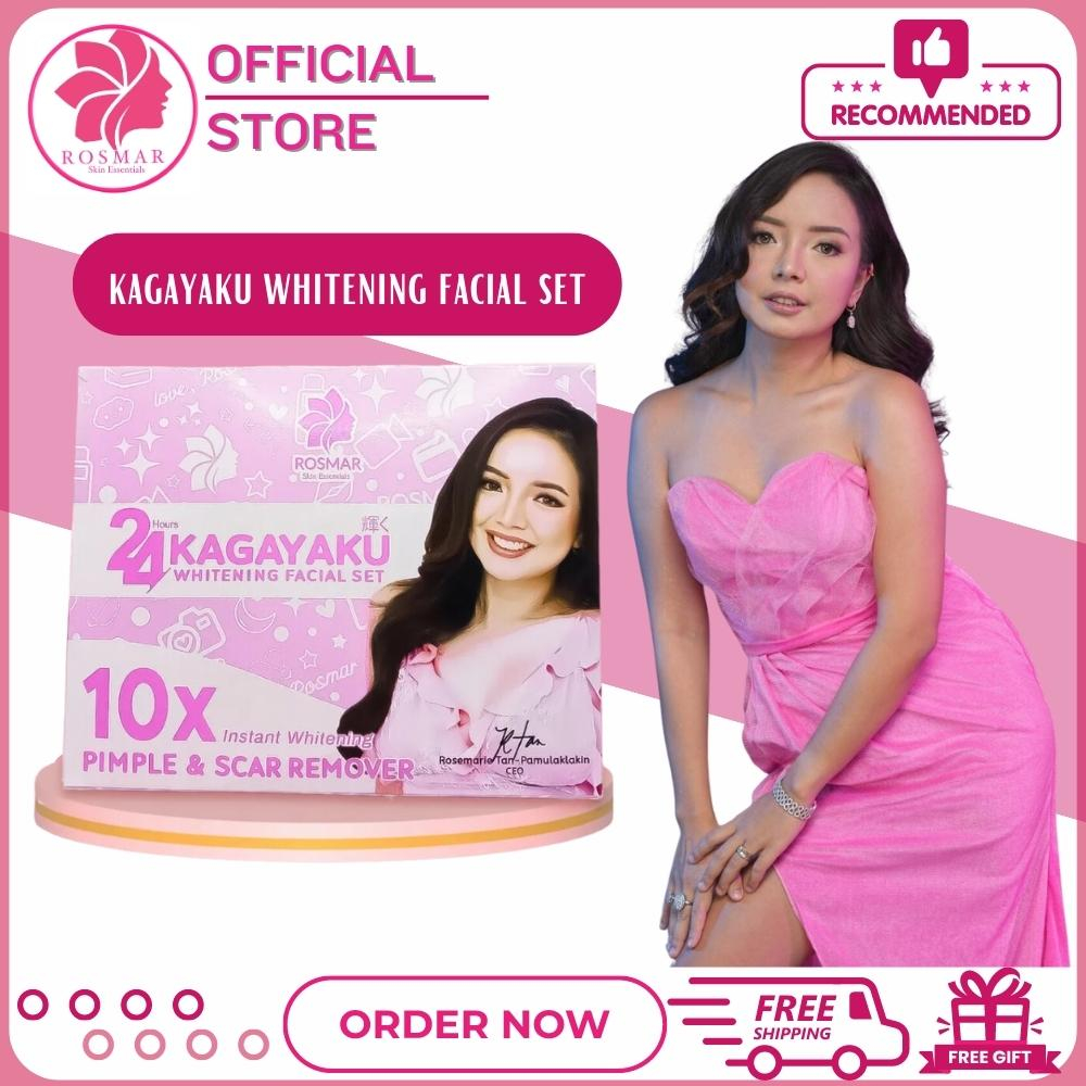 ROSMAR KAGAYAKU 24 HOURS WHITENING FACIAL SET 10X INSTANT WHITENING ...