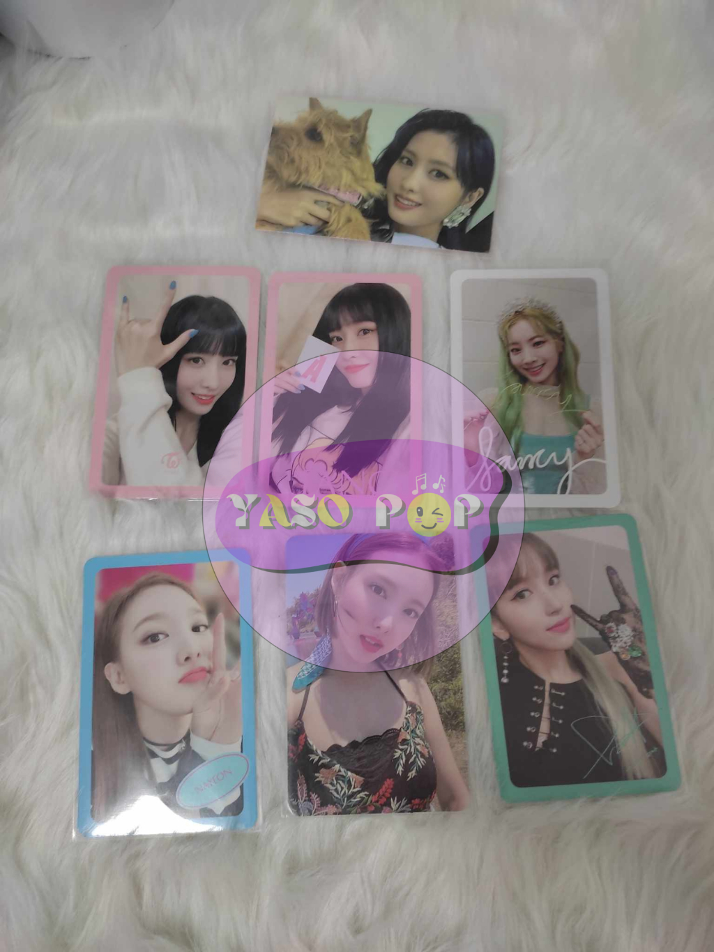 TWICE - MOM0, NAYEON, MINA, DAHYUN OFFICIAL PHOTOCARDS (READ DESC ...