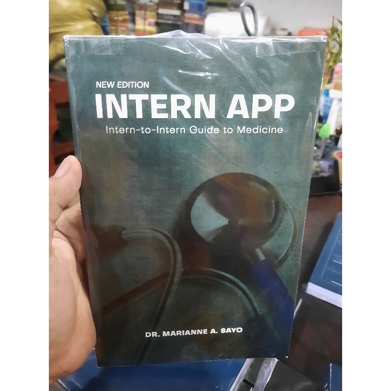Intern App New Edition Intern to Intern Guide to Medicine | Shopee ...