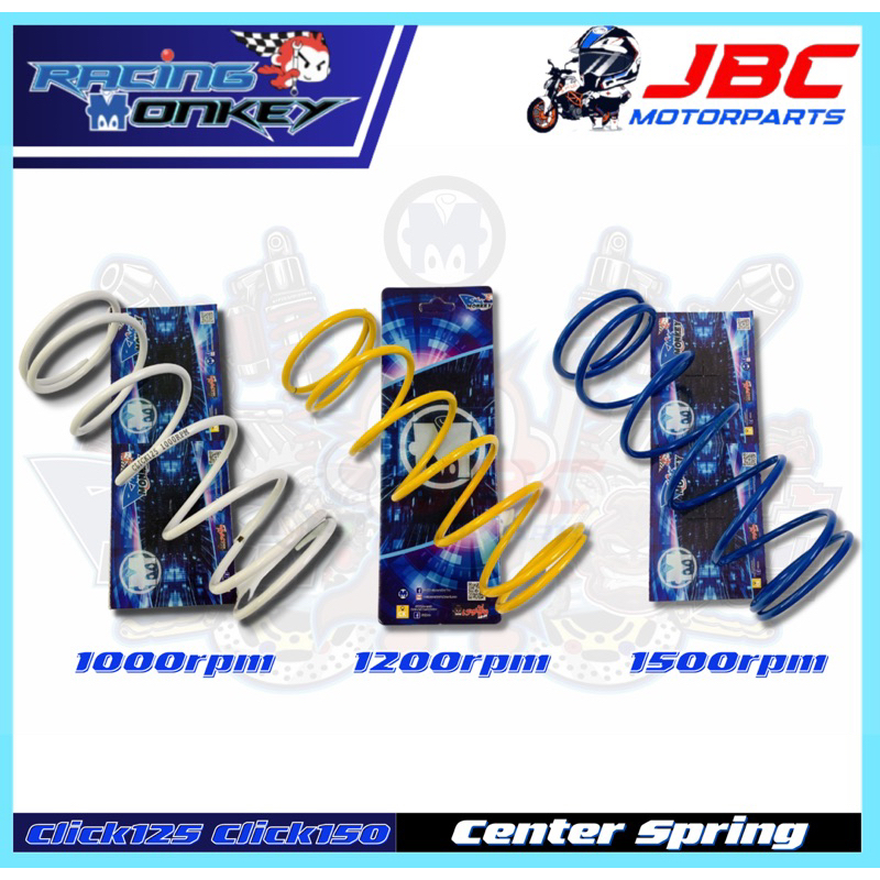 Racing Monkey Center Spring Click125 Click 150 1000rpm 1200rpm 1500rpm ...