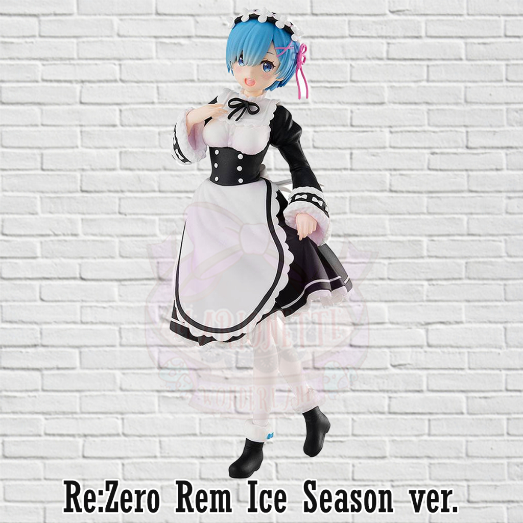 Re:Zero Ram & Rem Ice Season version Pop Up Parade Figure | Shopee ...