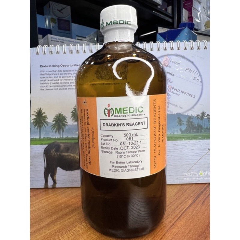 Drabkin's Reagent by MEDIC 500ml | Shopee Philippines