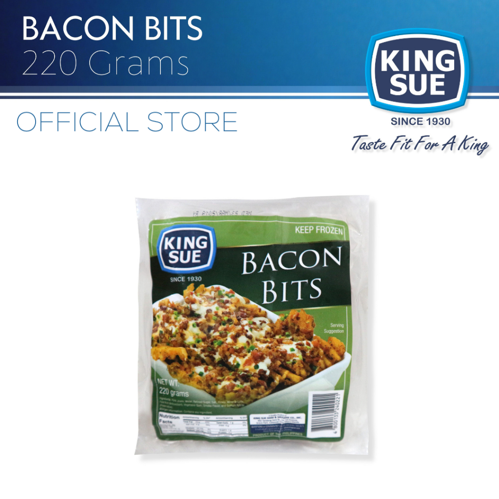 King Sue Bacon Bits 220g | Shopee Philippines