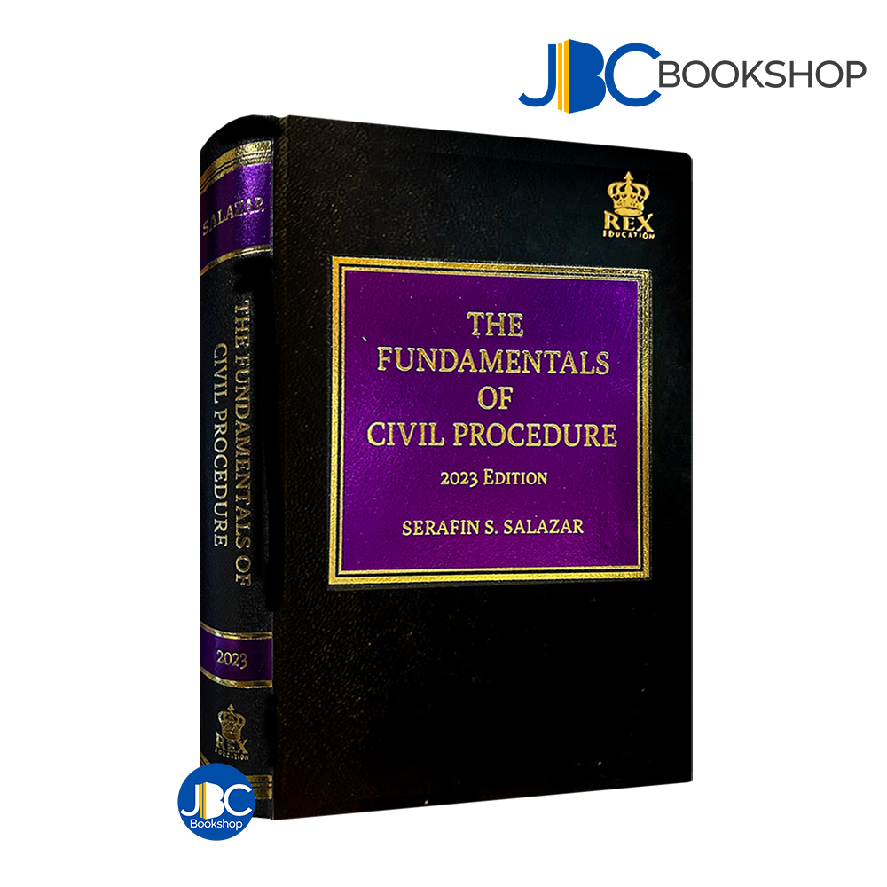 The Fundamentals of Civil Procedure 2023 by Serafin S. Salazar | Shopee ...