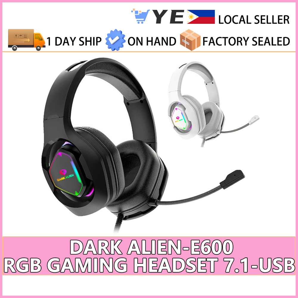 DARK ALIEN E600 gaming headset surround sound noise reduction headset ...