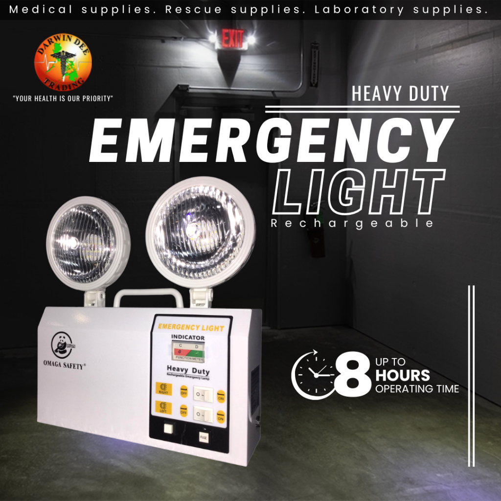 RECHARGEABLE EMERGENCY LIGHT HEAVYDUTY | Shopee Philippines