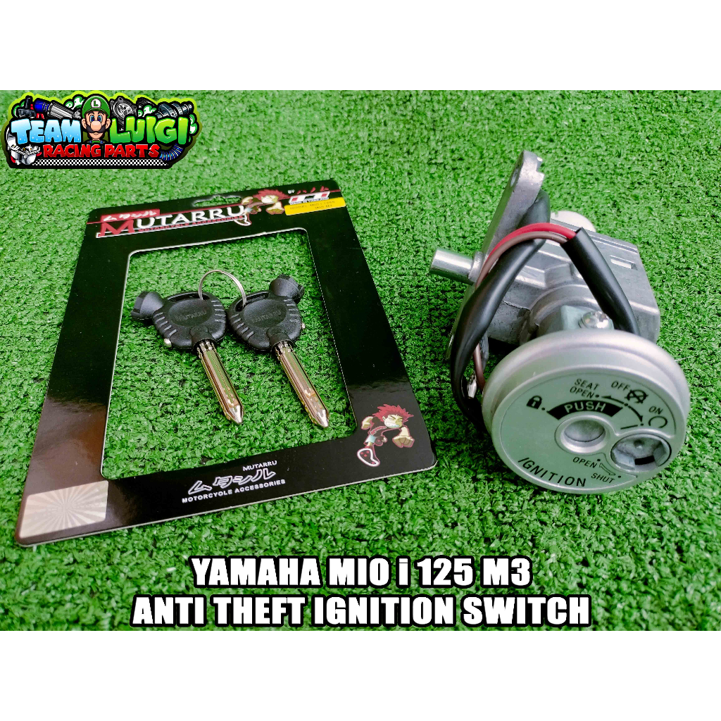 MUTARRU YAMAHA MIO i 125 M3 ANTI THEFT IGNITION SWITCH KEY SET FLOWER ...