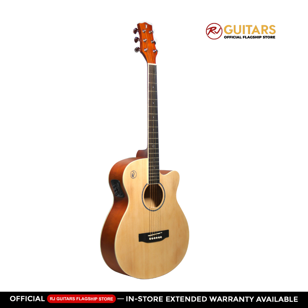 RJ Guitars - Professional Acoustics - Spruce Top 39 Inches | Shopee ...