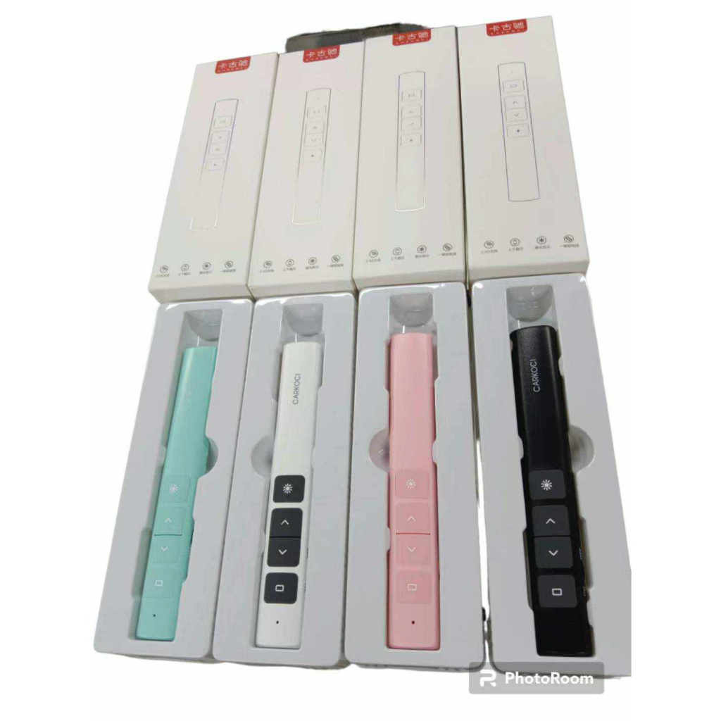 2.4G Rechargeable Wireless PowerPoint Presenter Clicker With Laser ...