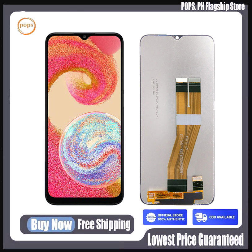 Samsung LCD Samsung A04E A042 LCD Digital Touch Screen Display Frame Assembly for Replacement ...