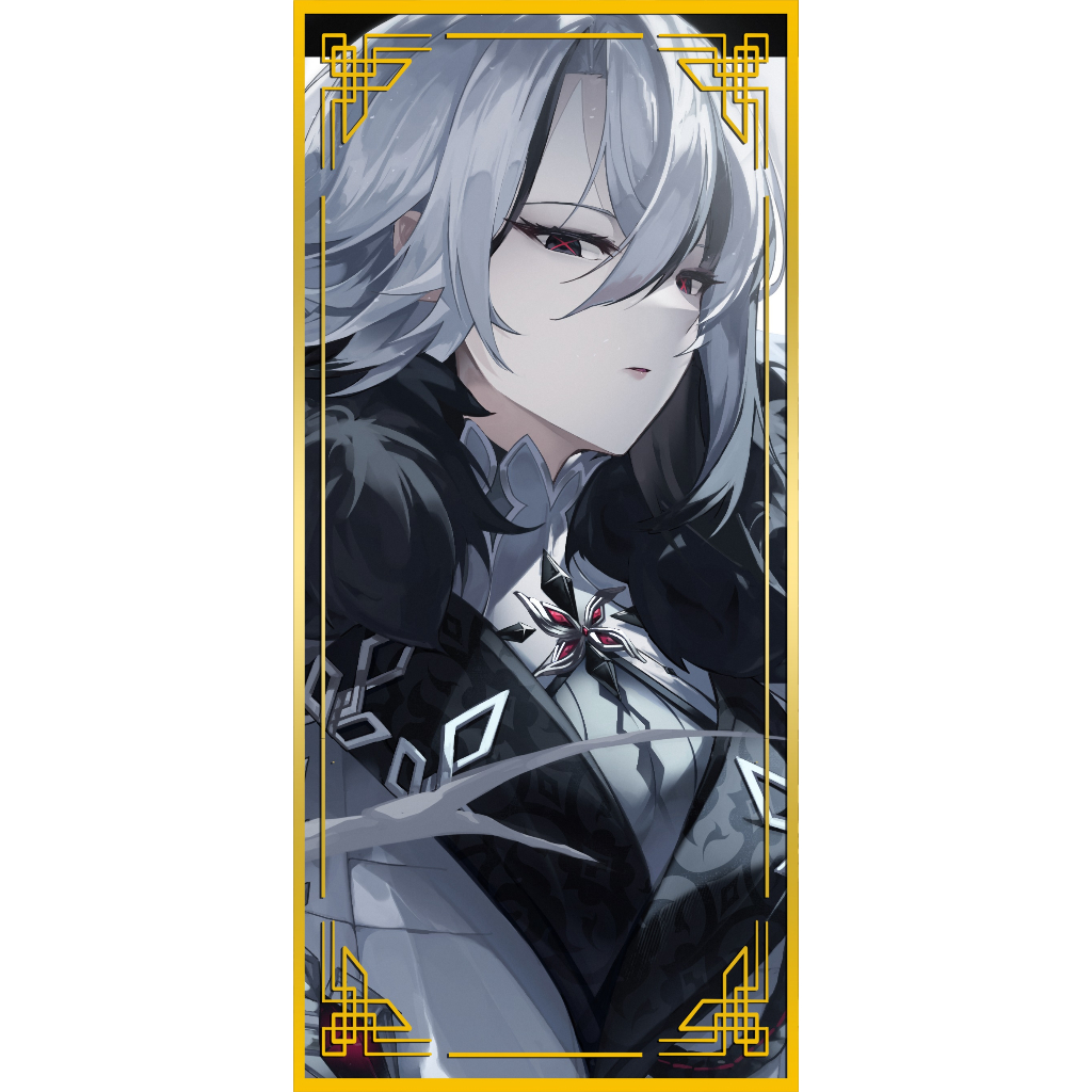 Genshin Impact: Arlecchino [ EYE SLAP & POTRAIT CARD STICKER ...