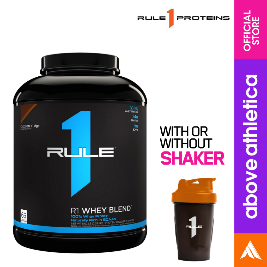 Rule 1 R1 Whey Protein Blend Powder 5lbs (Rule One Proteins) | Shopee ...