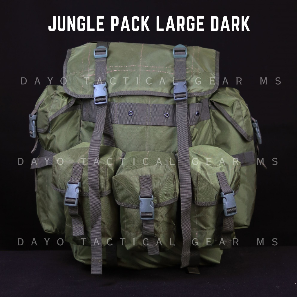 DAYO LARGE Jungle Pack/ Alice Pack Regular and Quick Release | Shopee ...