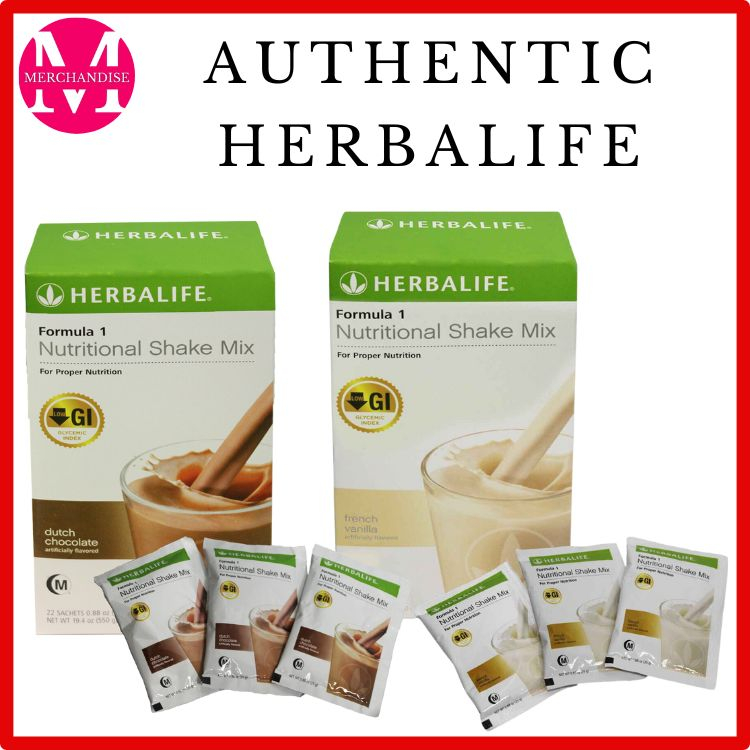 Food Supplement Herbalife Formula 1 Slimming Dieting Nutritional Shakes ...