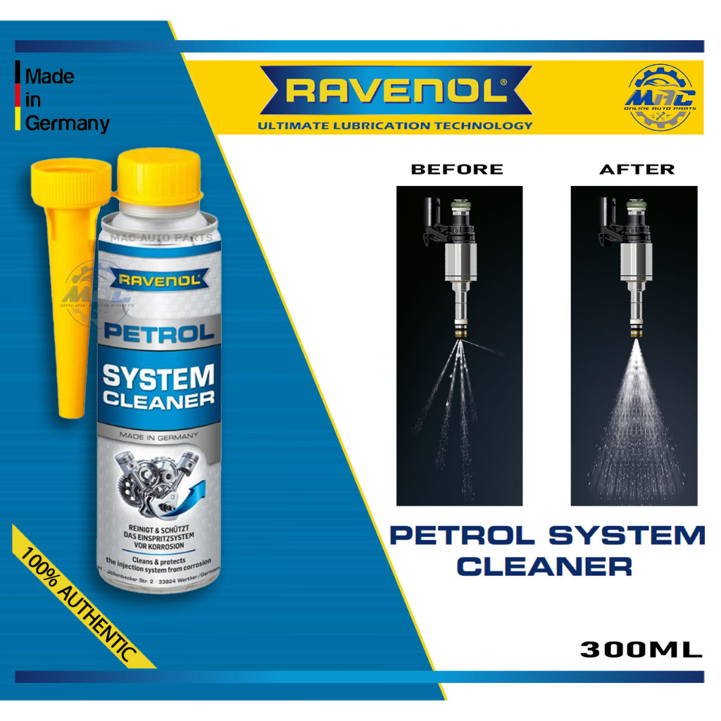 RAVENOL Petrol System Cleaner Injector Cleaner 300ml | Shopee Philippines