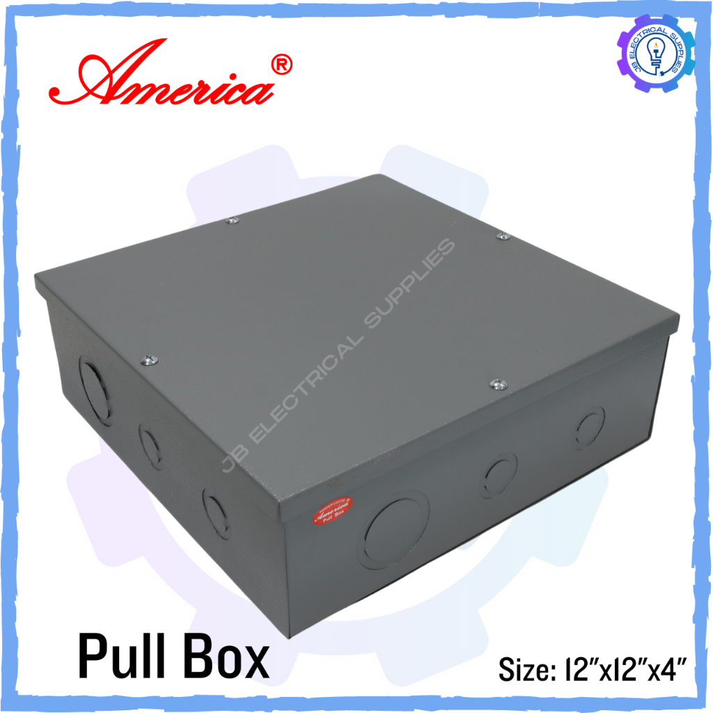 America Pull Box Metal Box Electrical Box Square Box 12x12x4 inch ...