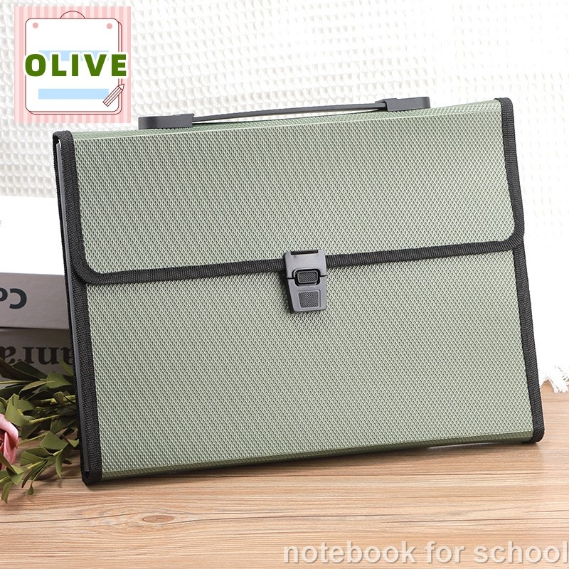 A4 Expanding File Folder Bag 13 Pockets Envelope Document Storage ...