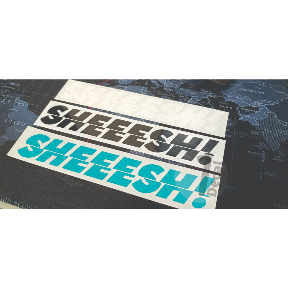 SHEESH STICKER DECAL 3 COLOR OPTION | Shopee Philippines