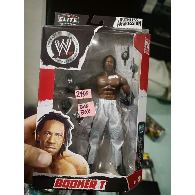 Mattel wwe elite booker t | Shopee Philippines