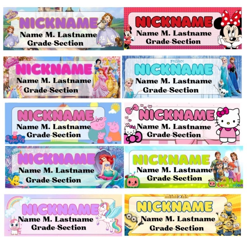 personalized Name tag | Shopee Philippines