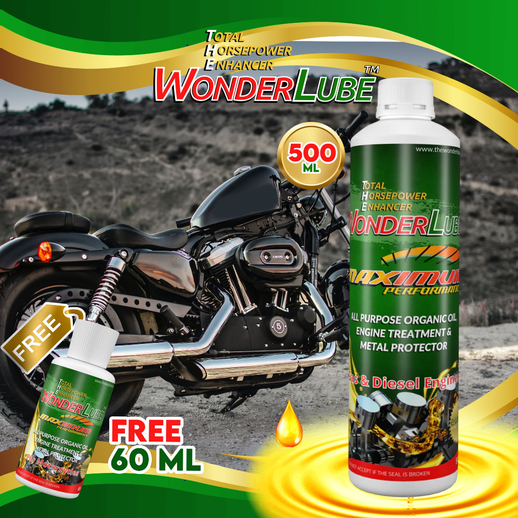 The Wonderlube Maximum Performance Fuel Saver 500ML free 60ml | Shopee ...
