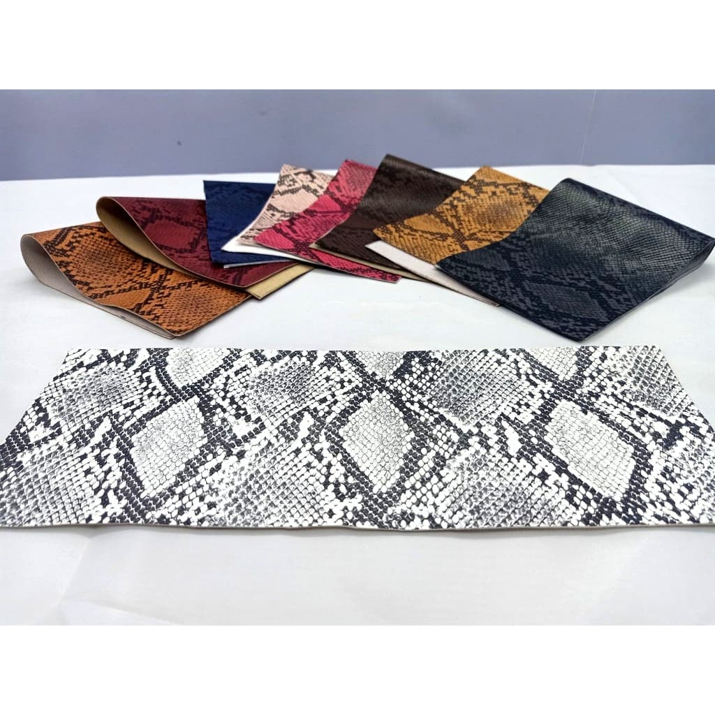 LEATHERETTE WRAP (WHITE) SNAKE SKIN FOR BILLIARD CUE STICK / PAMBALOT ...