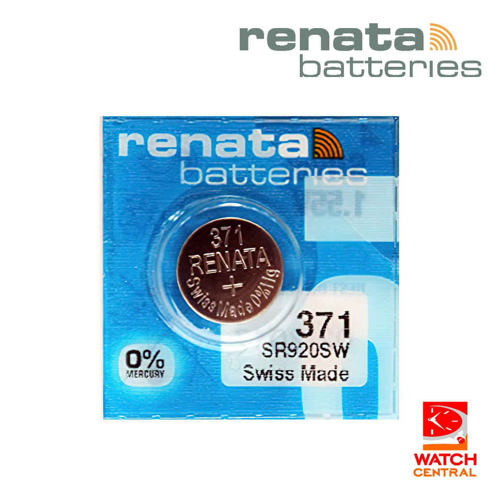 Renata 371 SR920SW Watch Battery | Shopee Philippines
