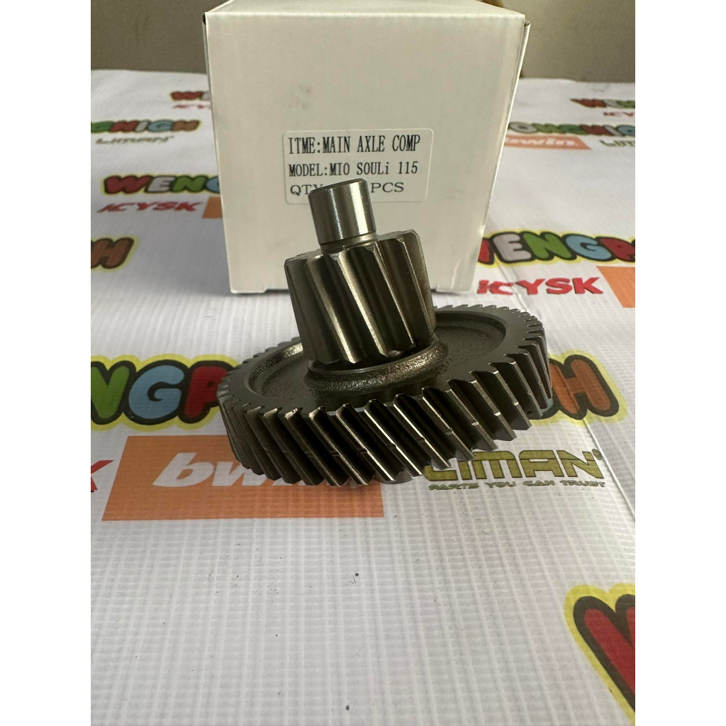 MAIN AXLE COMP GEAR MIOSOUL115 FI YSK BRAND | Shopee Philippines