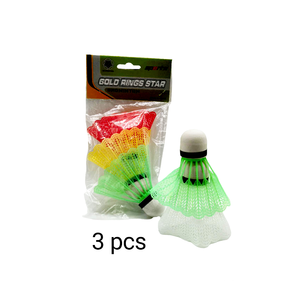 Multi- Color Shuttle cock / Badminton Balls Shuttlecock (sold per 3, 6 ...