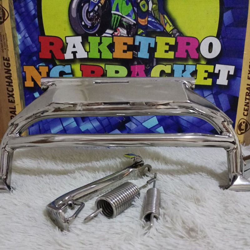 YAMAHA XMAX 300 LOWERED(-1inch) STAINLESS SIDE&CENTER STAND W.STAINLESS ...