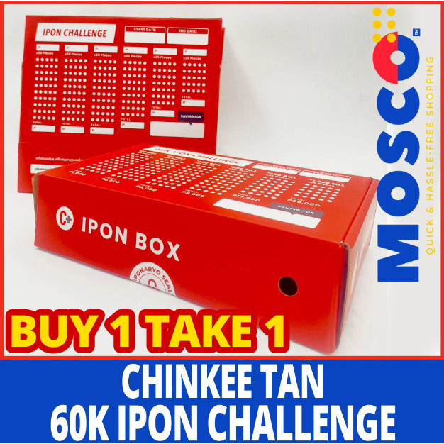 Ipon Box BUY 1 TAKE 1 60k Ipon Challenge By Chinkee Tan| Tags: IPON BOX | My Negosyo Diary ...