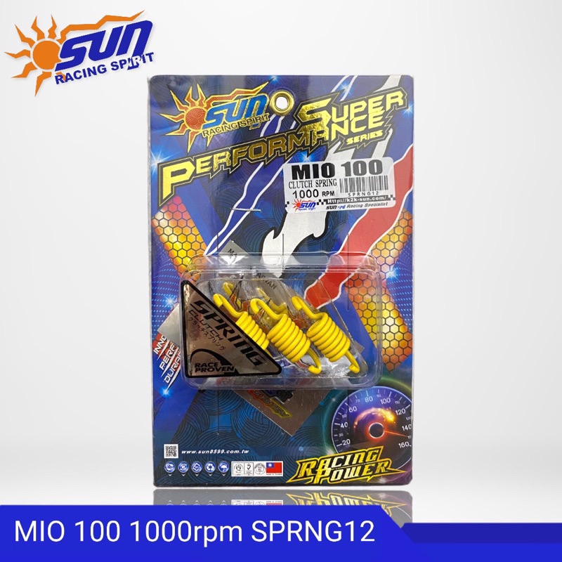 Sun Racing Clutch Spring Mio sporty 1000 RPM / 1200 RPM / 1500 RPM ...