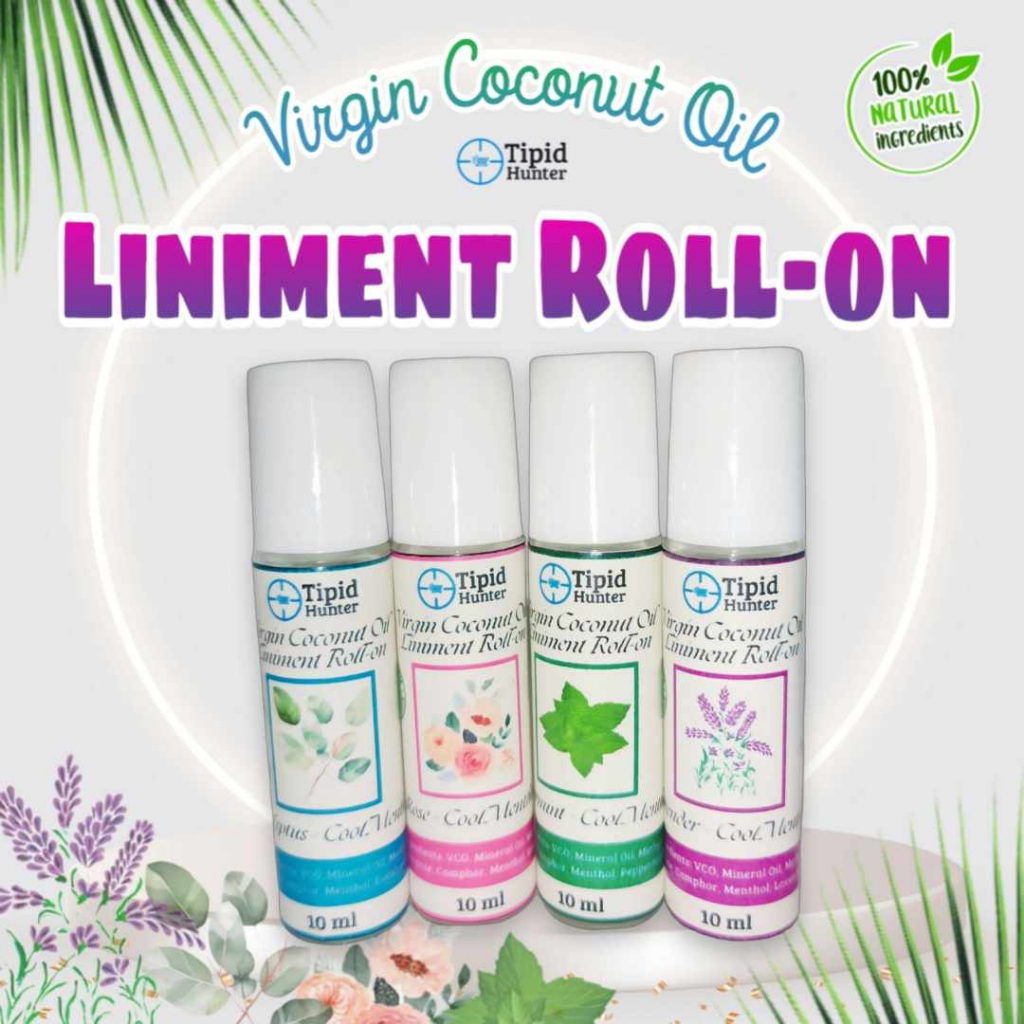 Liniment Oil, Virgin Coconut Oil Liniment Roll-on 10ml | Shopee Philippines