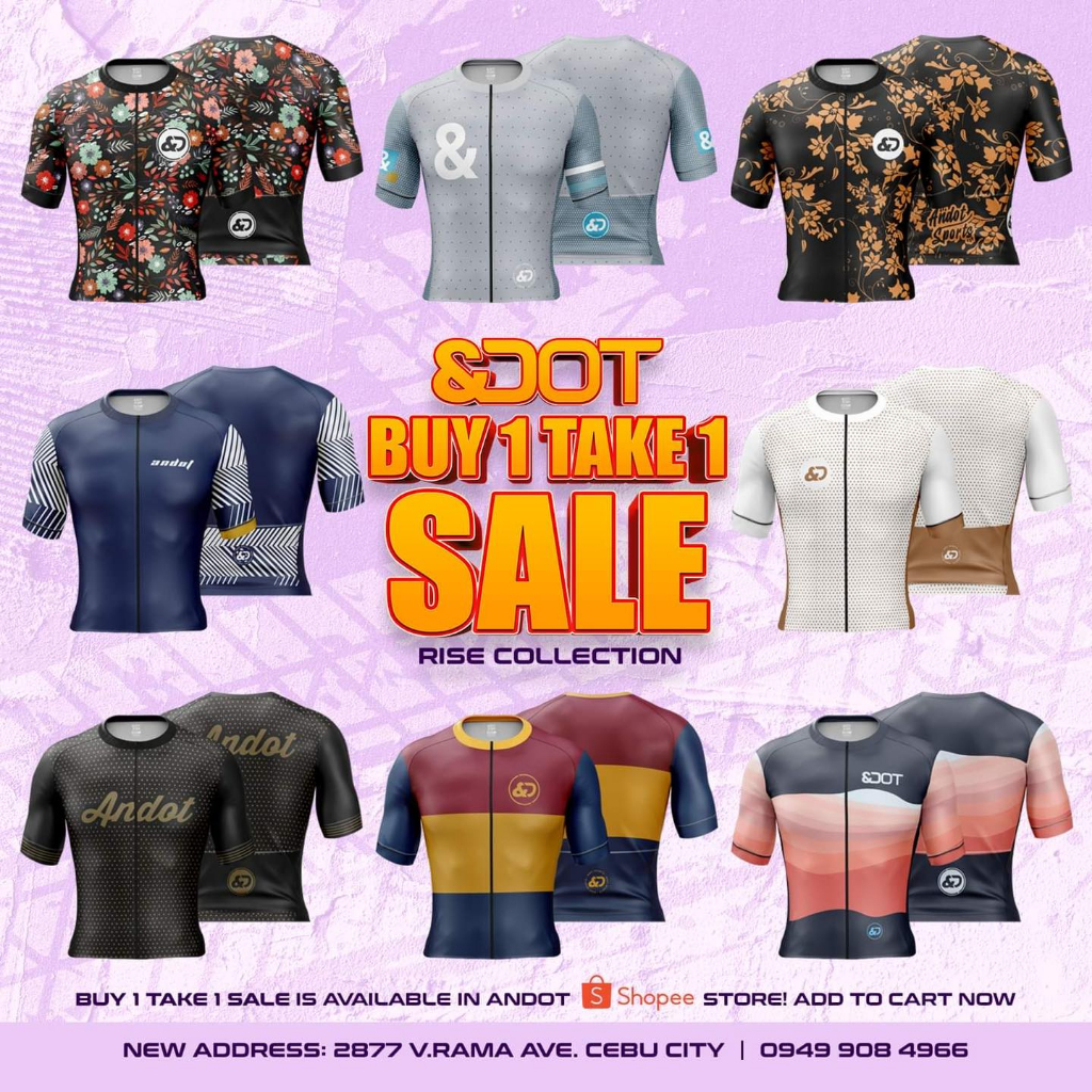 BUY1TAKE1 ANDOT CYLING JERSEY COLLECTION | Shopee Philippines
