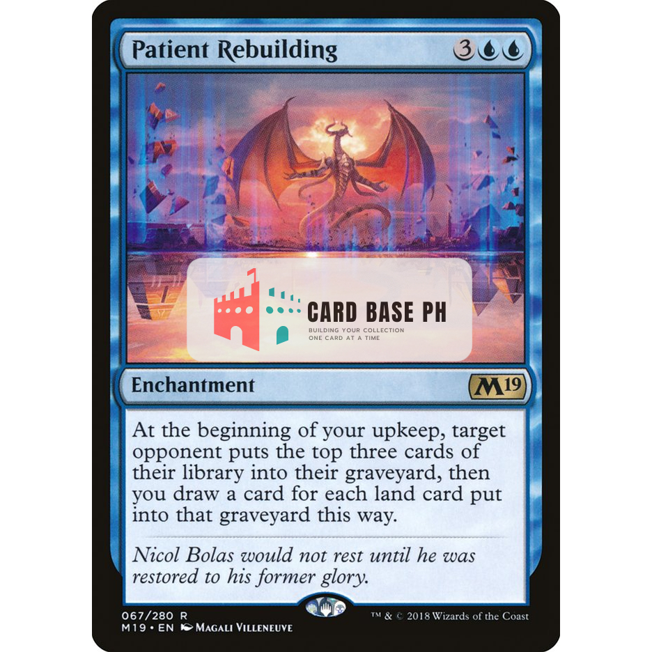 Patient Rebuilding - Magic the Gathering Trading Card | Shopee Philippines