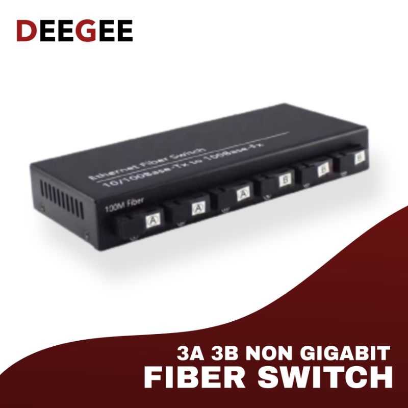 Fiber Switch 6 SC Port 2 RJ45 Port 10/100M Ethernet Switch Fiber ...