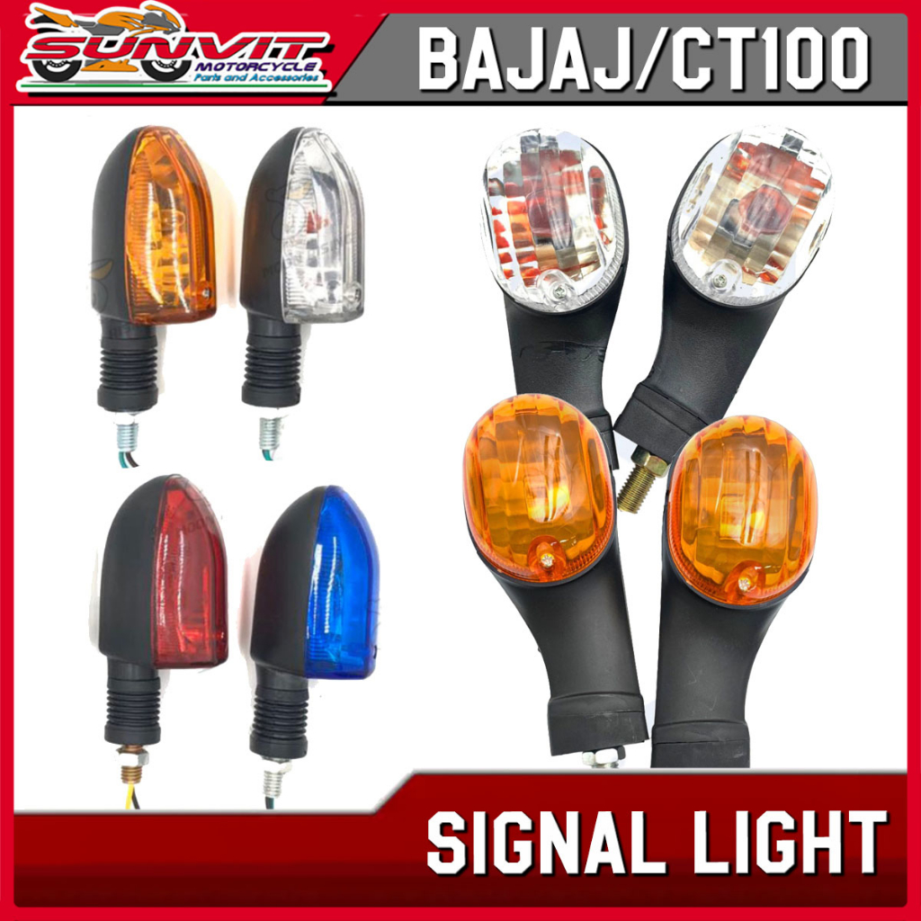 MOTORCYCLE SIGNAL LIGHT BAJAJ/CT100 BIG/SMALL | Shopee Philippines