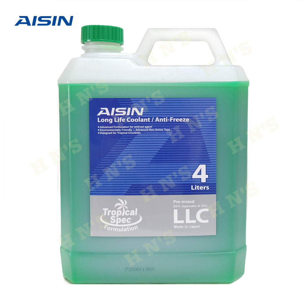 AISIN Tropical Spec Long Life Coolant - Green 4L ( 4 Liters ) | Shopee Philippines