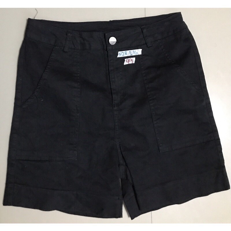 PURE HIGHWAIST BLACK PRELOVED SHORTS (WASHED) | Shopee Philippines