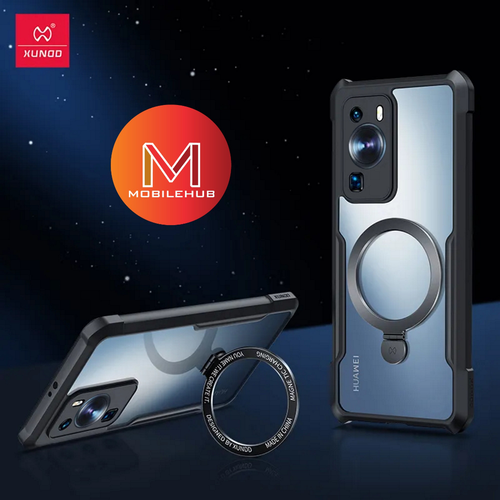 Huawei P60 Pro XUNDD Beetle Magsafe Holder Stand Case (Black) | Shopee ...
